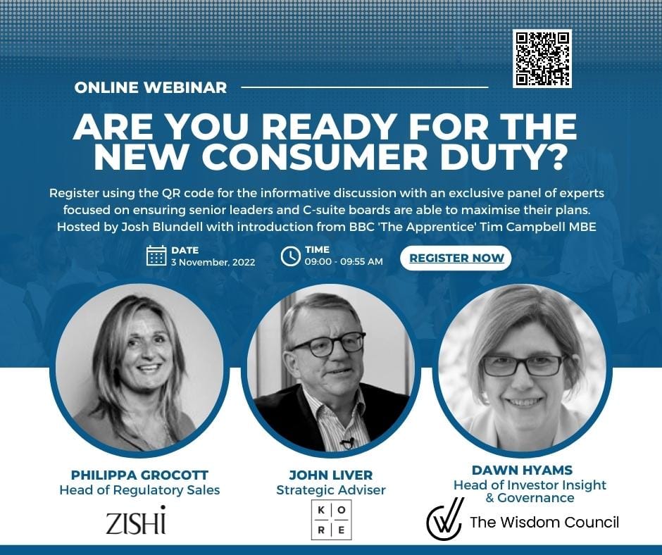 Are You Ready for the New Consumer Duty? - ON-DEMAND WEBINAR - ZISHI