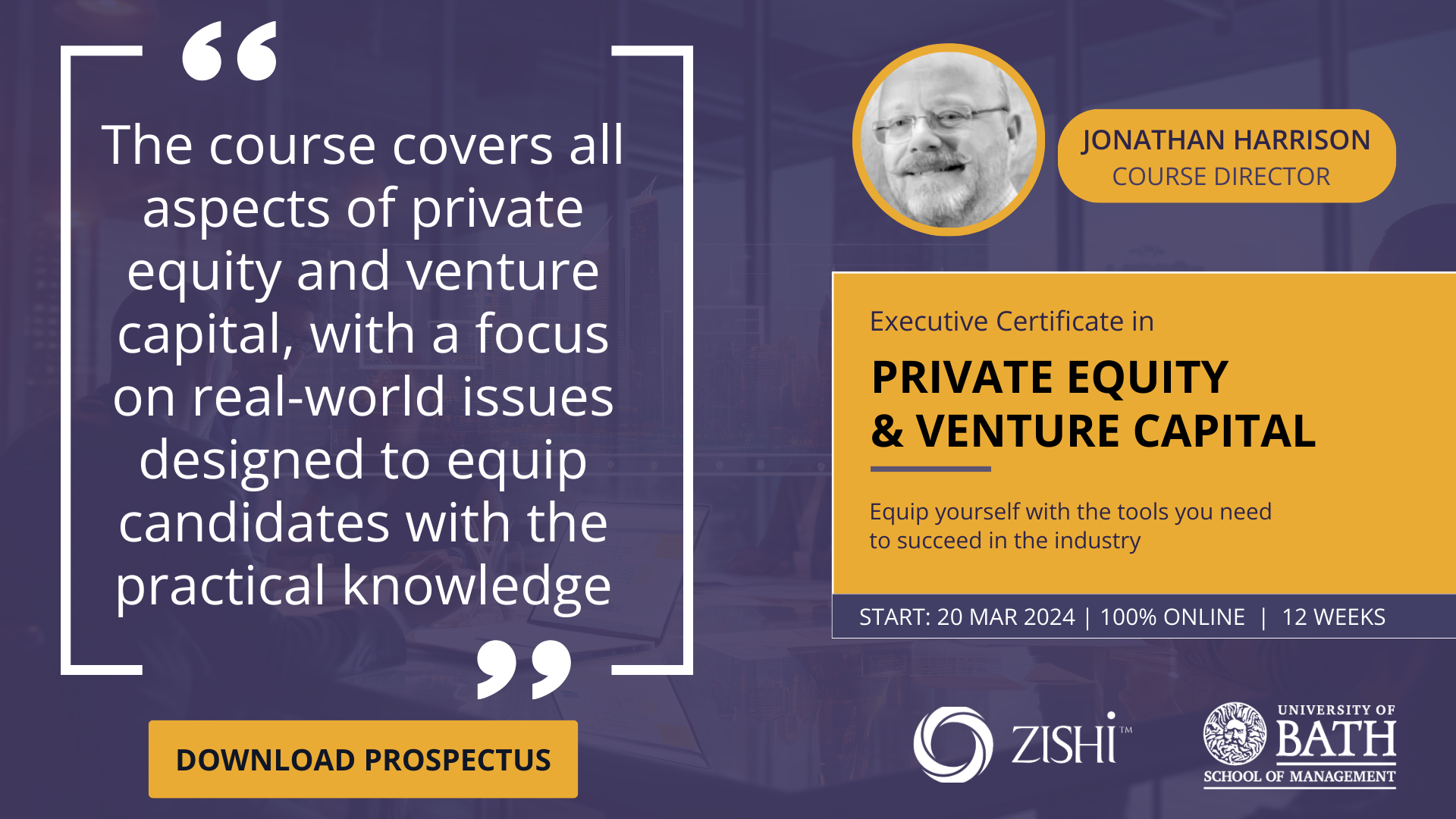 Executive Certificate in Private Equity & Venture Capital - interview ...
